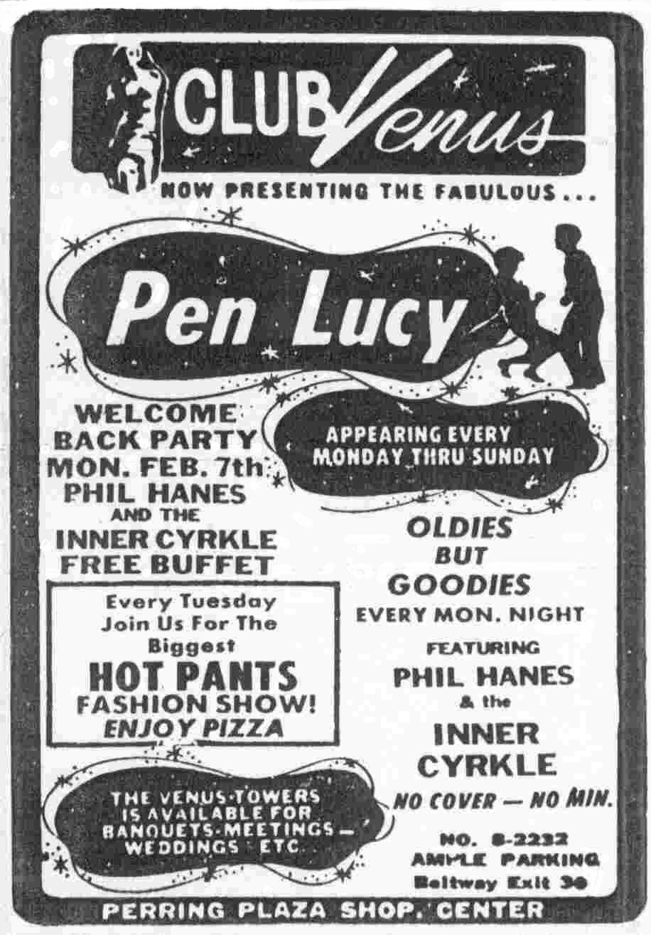 Club Venus – Baltimore Entertainment Archive