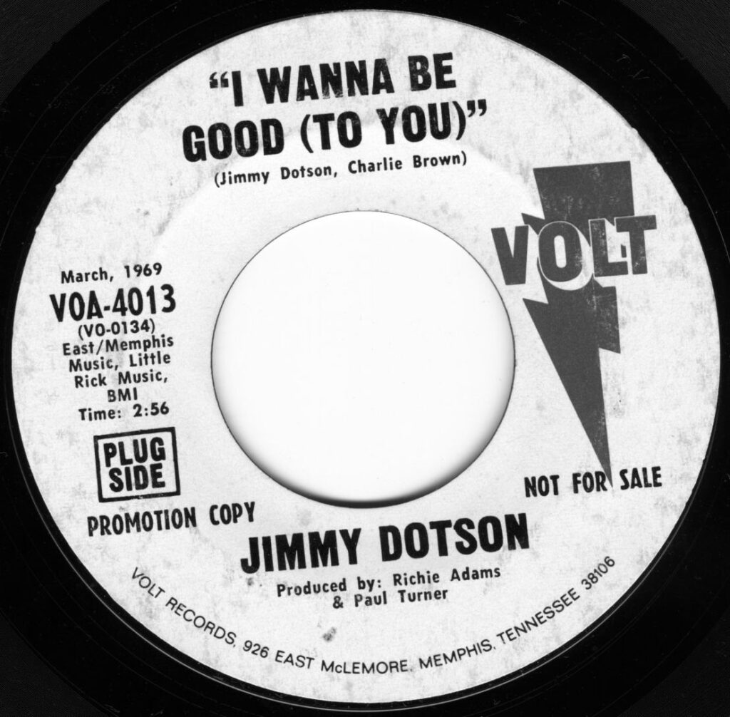 Dotson, Jimmy – Baltimore Entertainment Archive