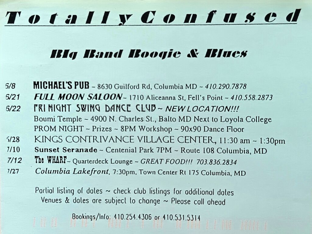 Totally Confused (& the Totally Hot Horns) – Baltimore Entertainment ...