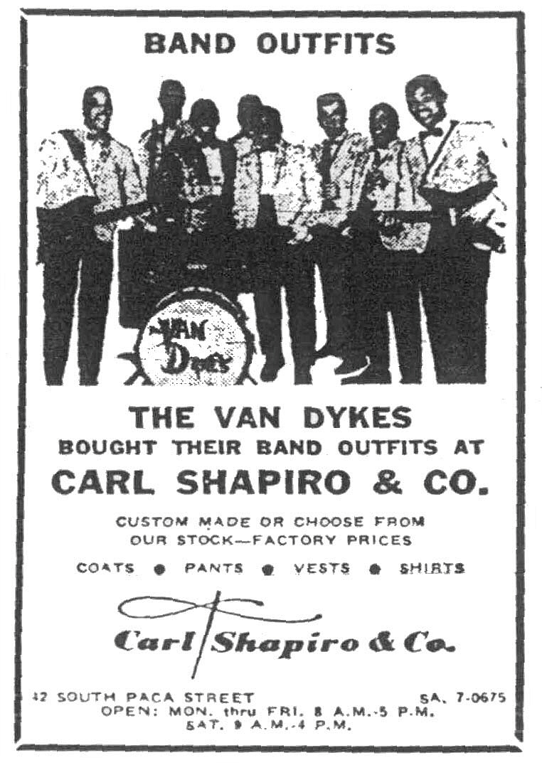 Van Dykes, The – Baltimore Entertainment Archive