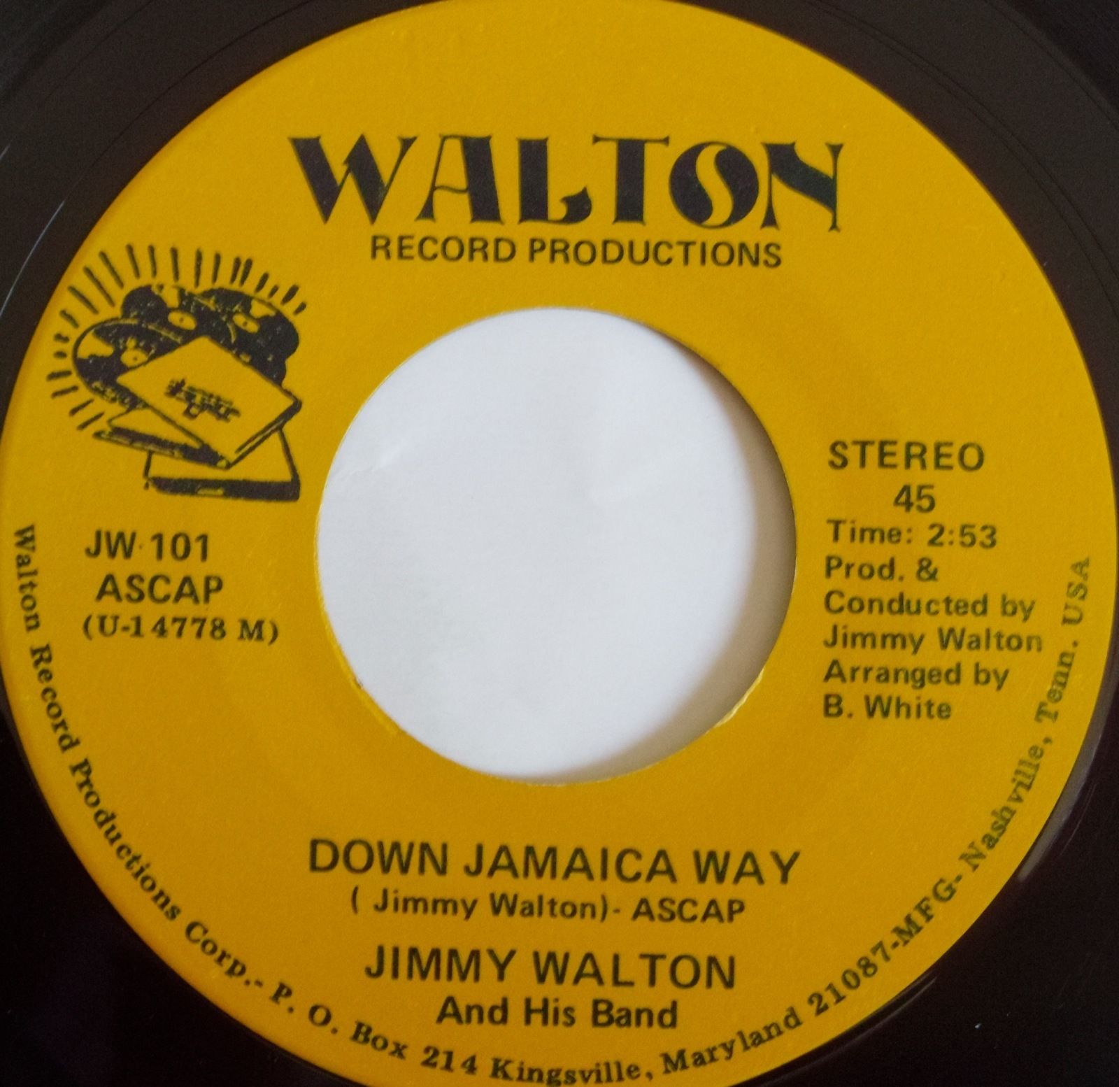 Walton, Jimmy – Baltimore Entertainment Archive